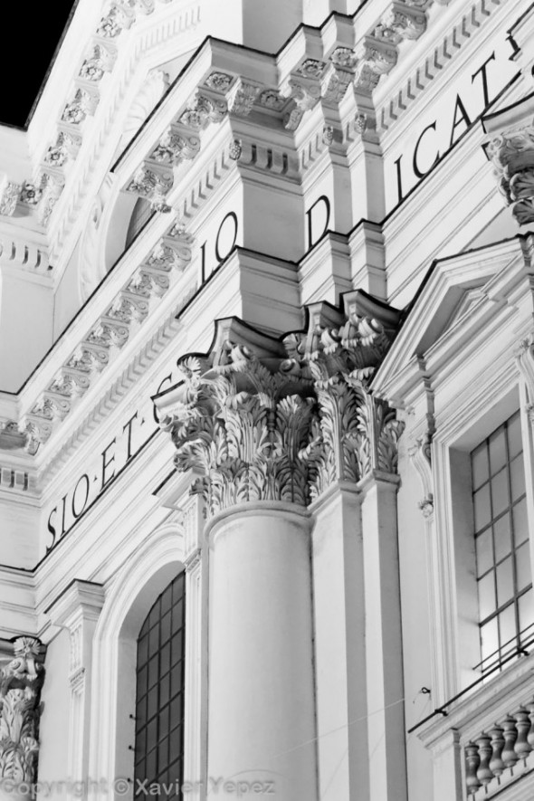 Xavier Yepez Photography | Facade church San Carlo al Corso, Rome ...
